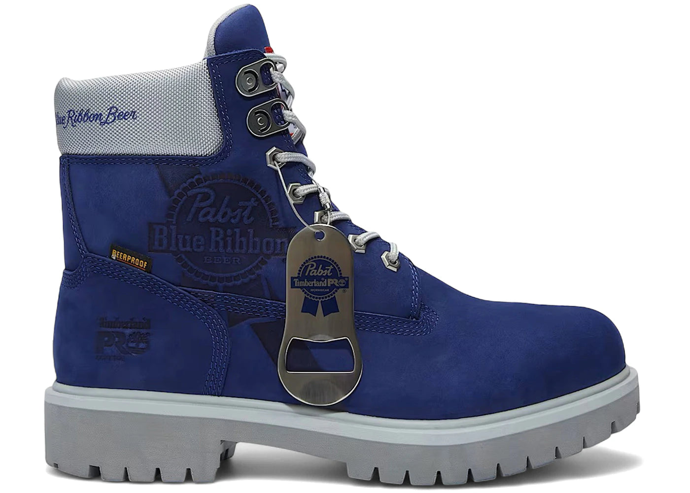 Timberland PRO 6" Soft Toe Work Boot Pabst Blue Ribbon Blue Nubuck ...