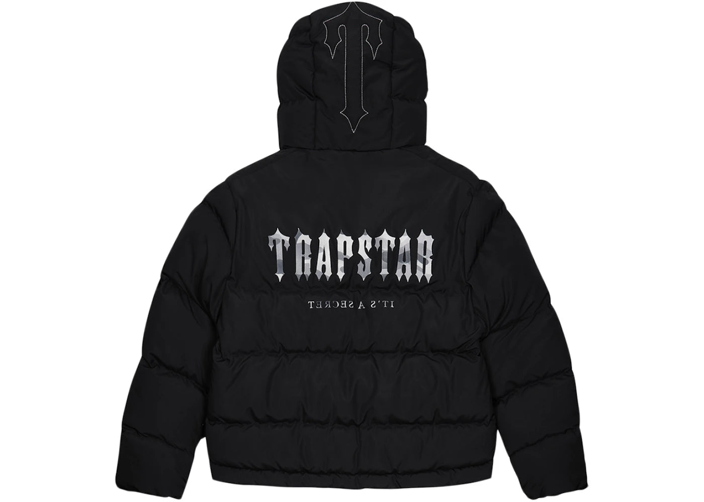Trapstar Decoded 2.0 Hooded Puffer Jacket Black/Camo – Side Kicks
