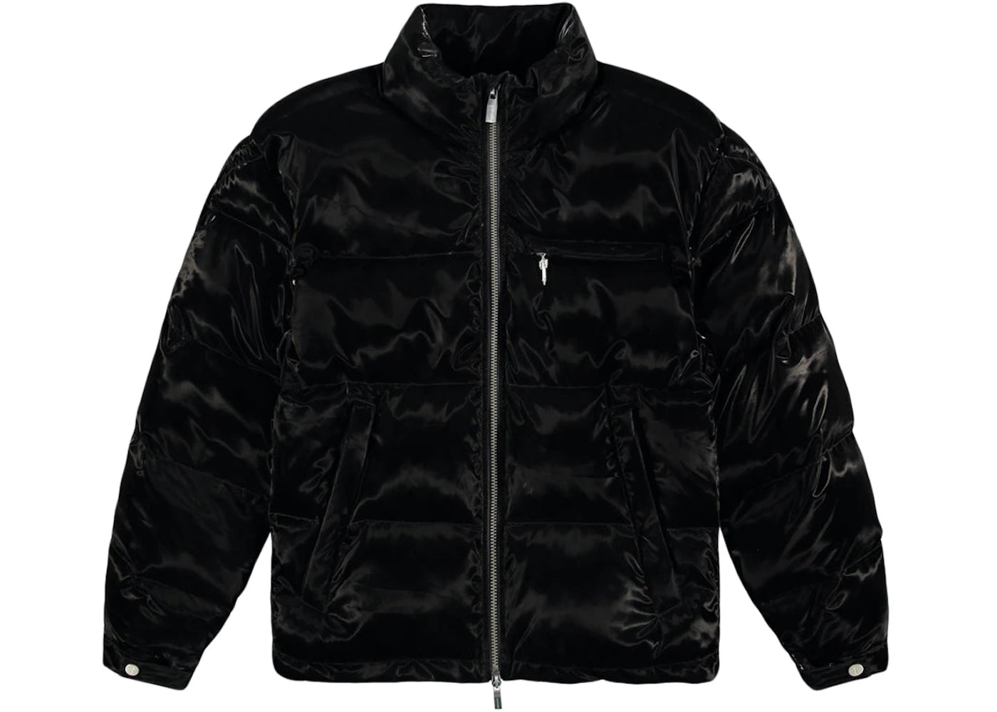 Trapstar Irongate T Puffer Jacket Shiny Black – Side Kicks