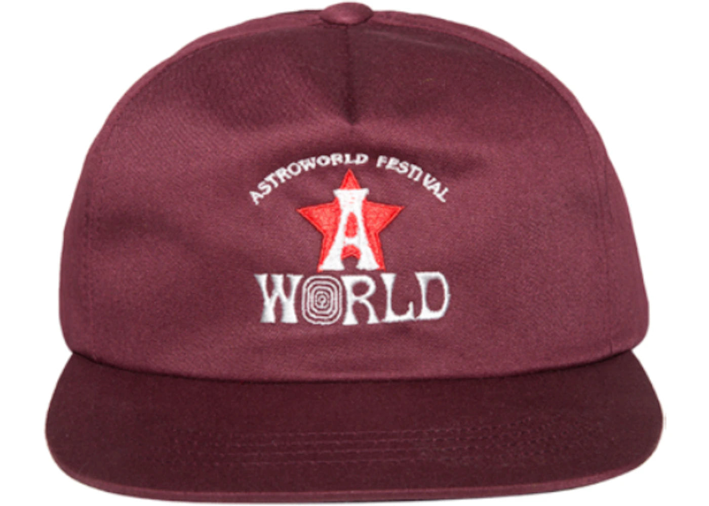 Travis Scott Astro Hat Burgundy – Side Kicks