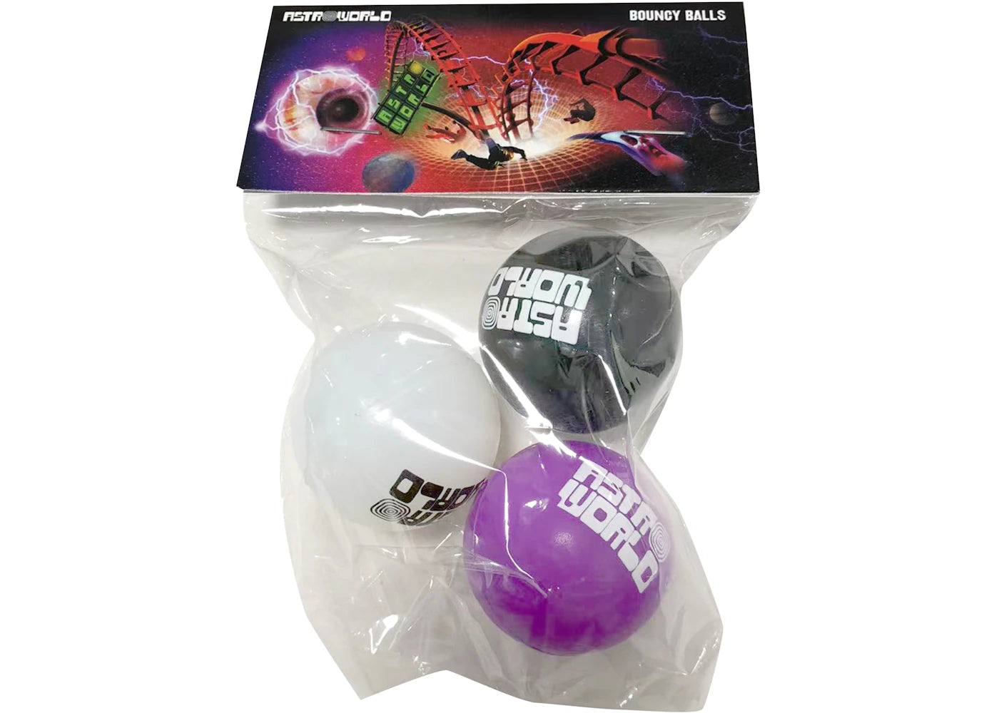 Travis Scott Astroworld Bouncy Balls 3 Pack – Side Kicks