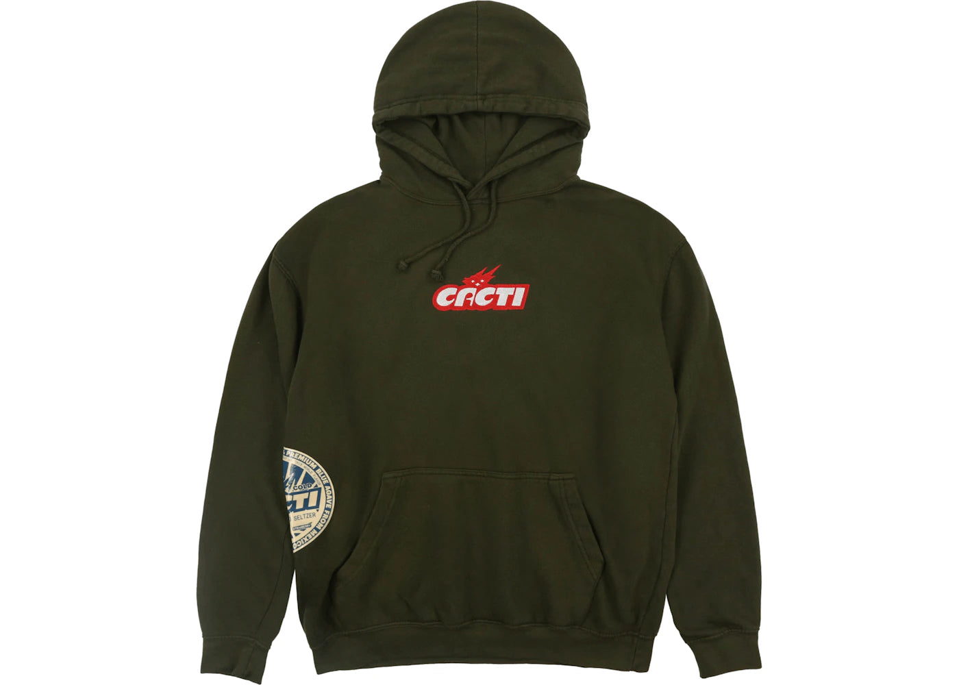 Travis Scott Cacti Mono Seal Hoodie Green – Side Kicks