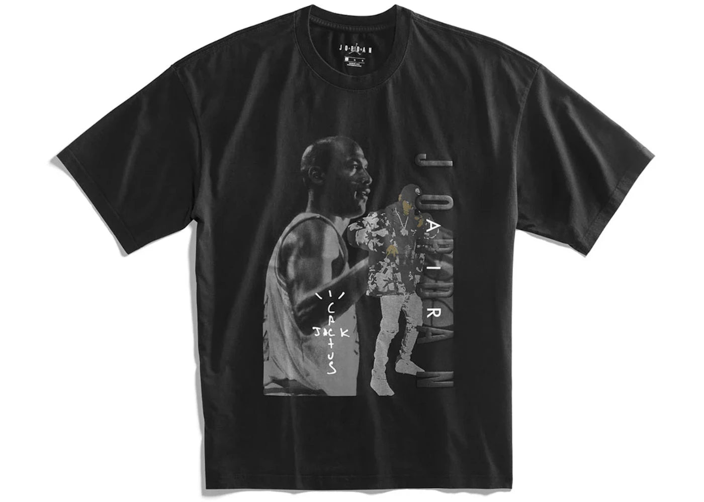 Travis Scott Jordan Tee Black – Side Kicks