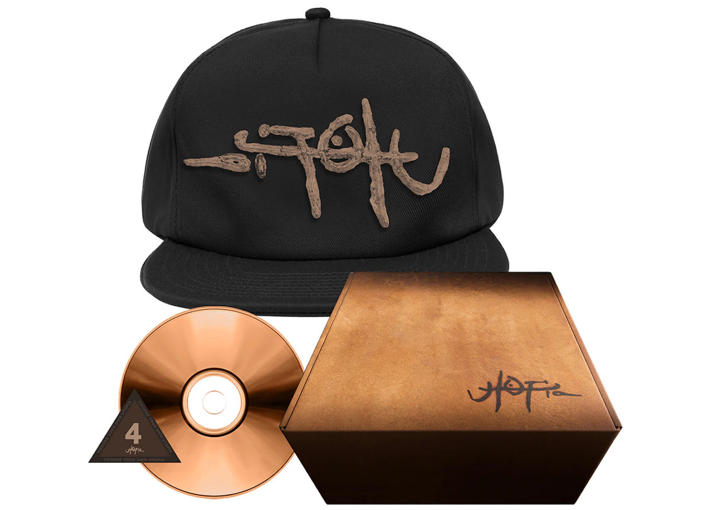 Travis Scott Utopia A4 Box Set Pack Black – Side Kicks
