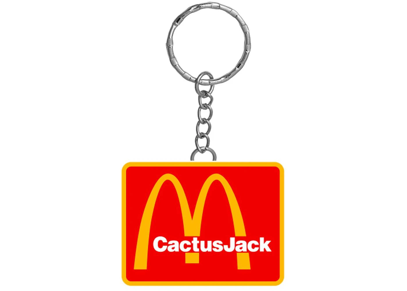 Travis Scott x McDonald's Cj Arches Keychain Red/Yellow – Side Kicks