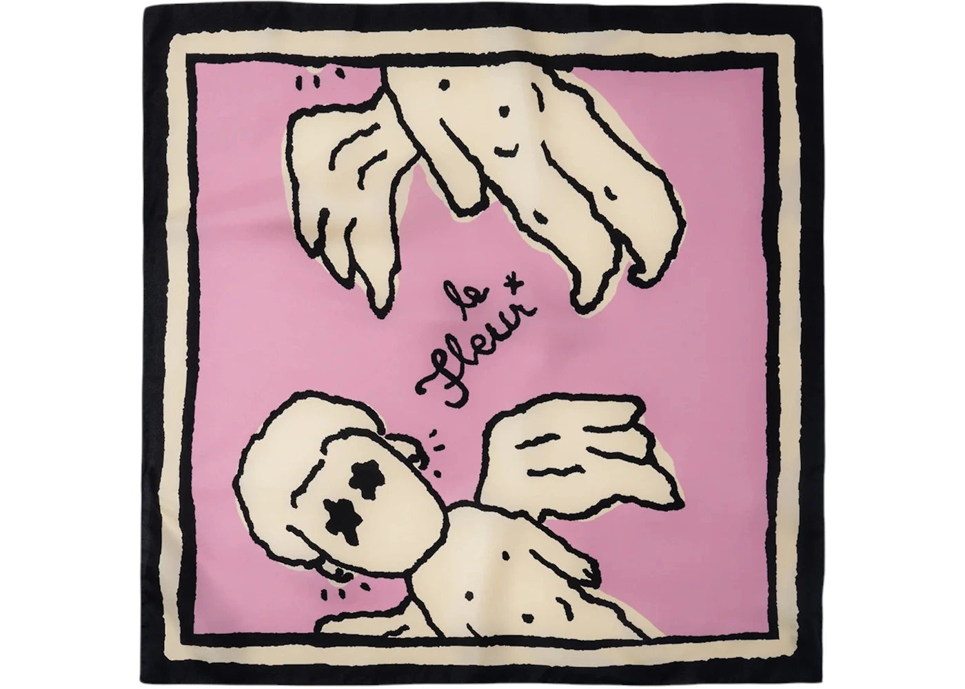 Tyler, The Creator Cherub Silk Scarf Multicolor – Side Kicks