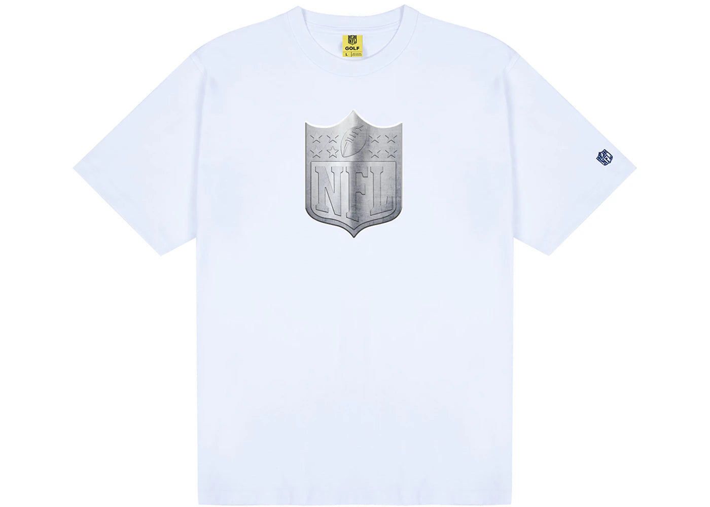 Tyler, The Creator Golf Wang x NFL NFL Shield Tee White – Side Kicks