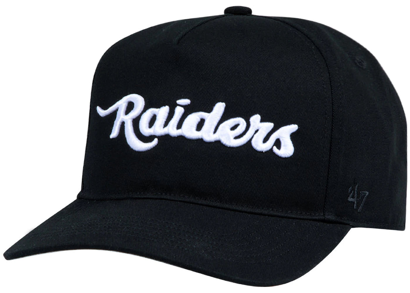 Tyler, The Creator Golf Wang x NFL Raiders Snapback Black/Black – Side ...