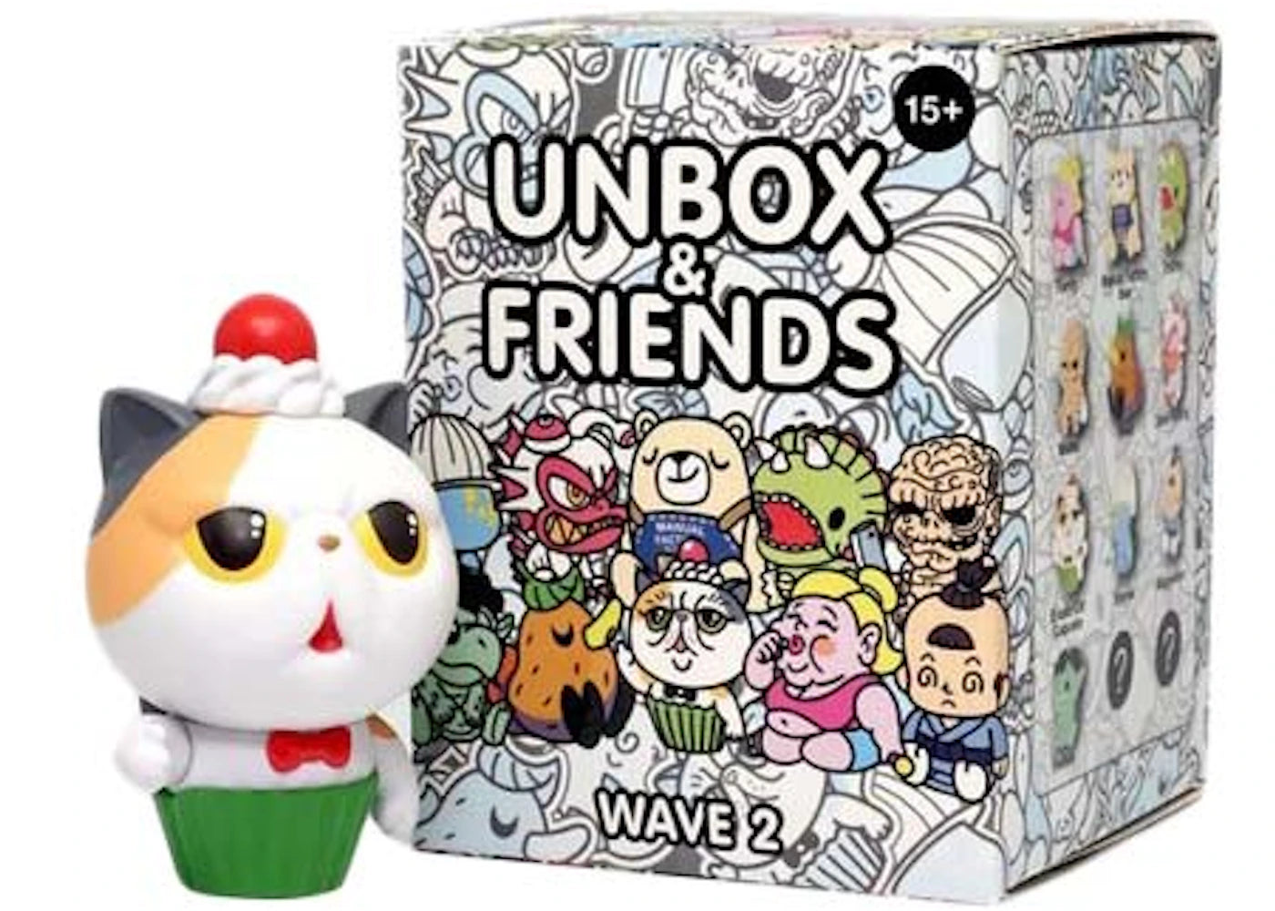 Unbox Industries Unbox & Friends Blindbox Series 2 - Full Case Figure ...