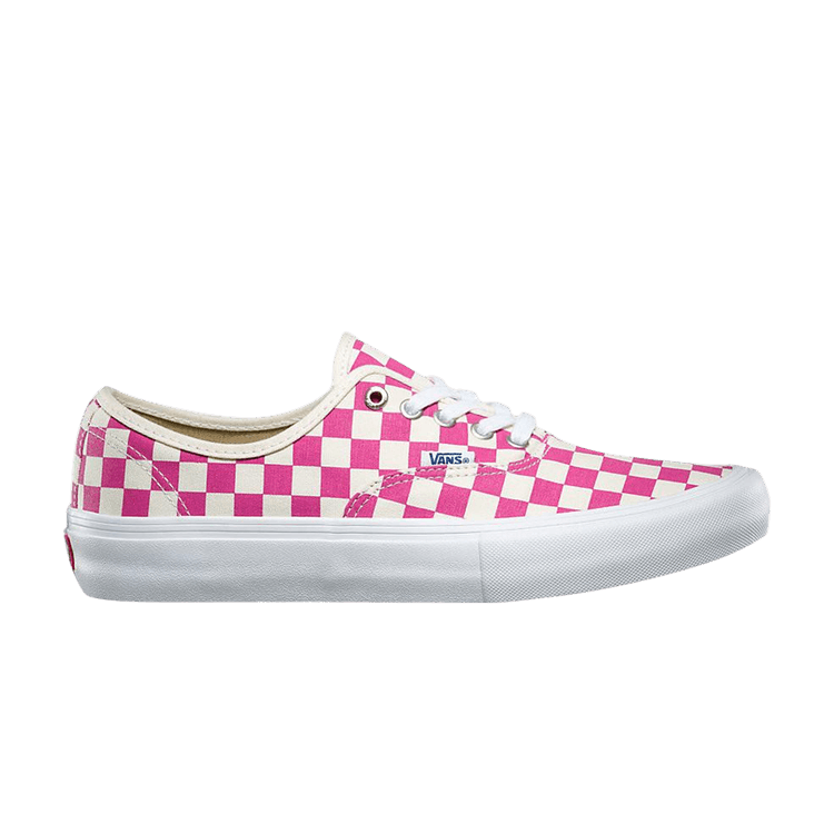 Vans Authentic Pro Checkerboard Fuchsia – Side Kicks