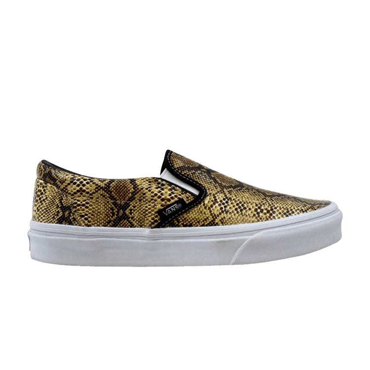 Vans Classic Slip-On Leather/Snake – Side Kicks