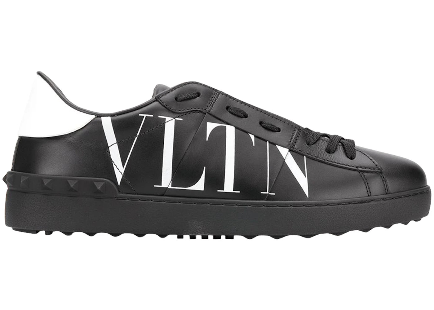 Valentino Garavani Open VLTN Logo Black White – Side Kicks