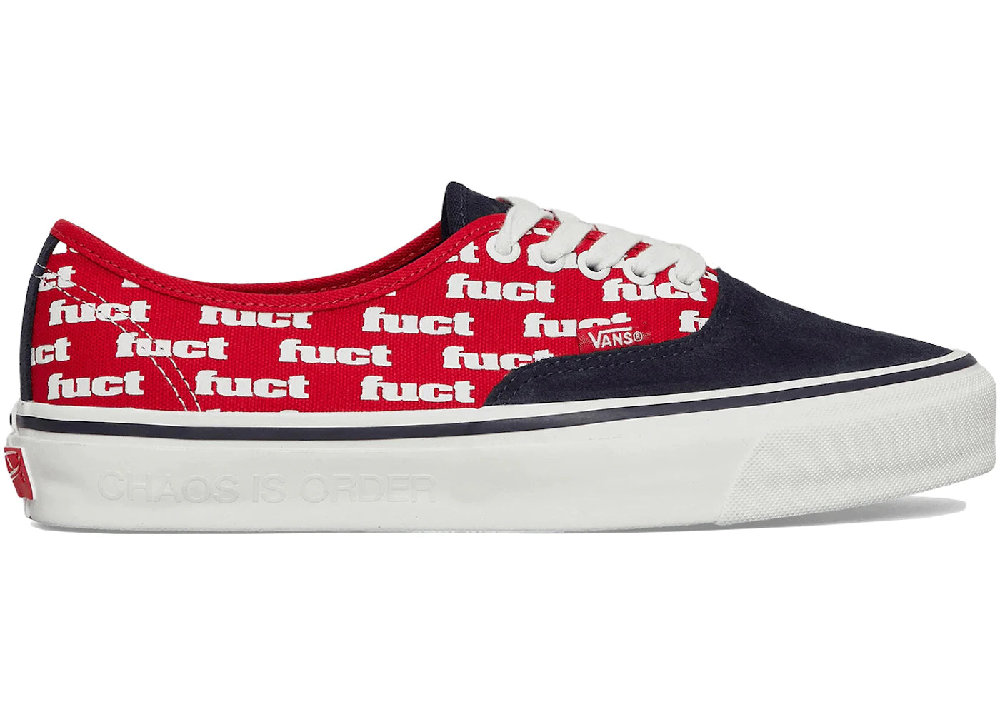 Vans Authentic Reissue 44 LX FUCT x Slam Jam Red Marshmallow – Side Kicks