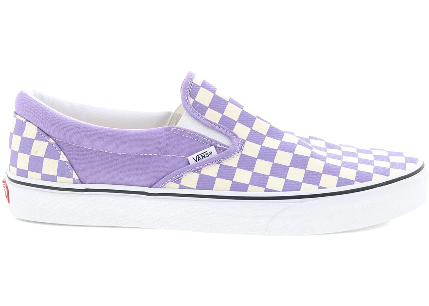Vans Classic Slip-On Checkerboard Chalk Violet – Side Kicks