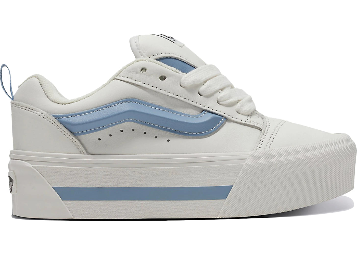 Vans Knu Stack Smarten Up White Blue – Side Kicks