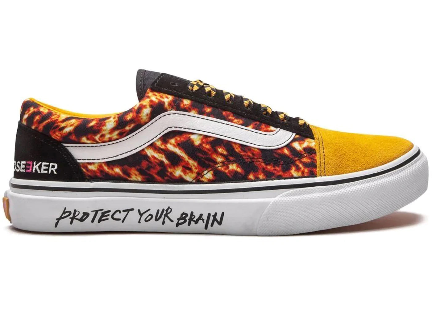 Vans Old Skool mindseeker Yellow Fire – Side Kicks