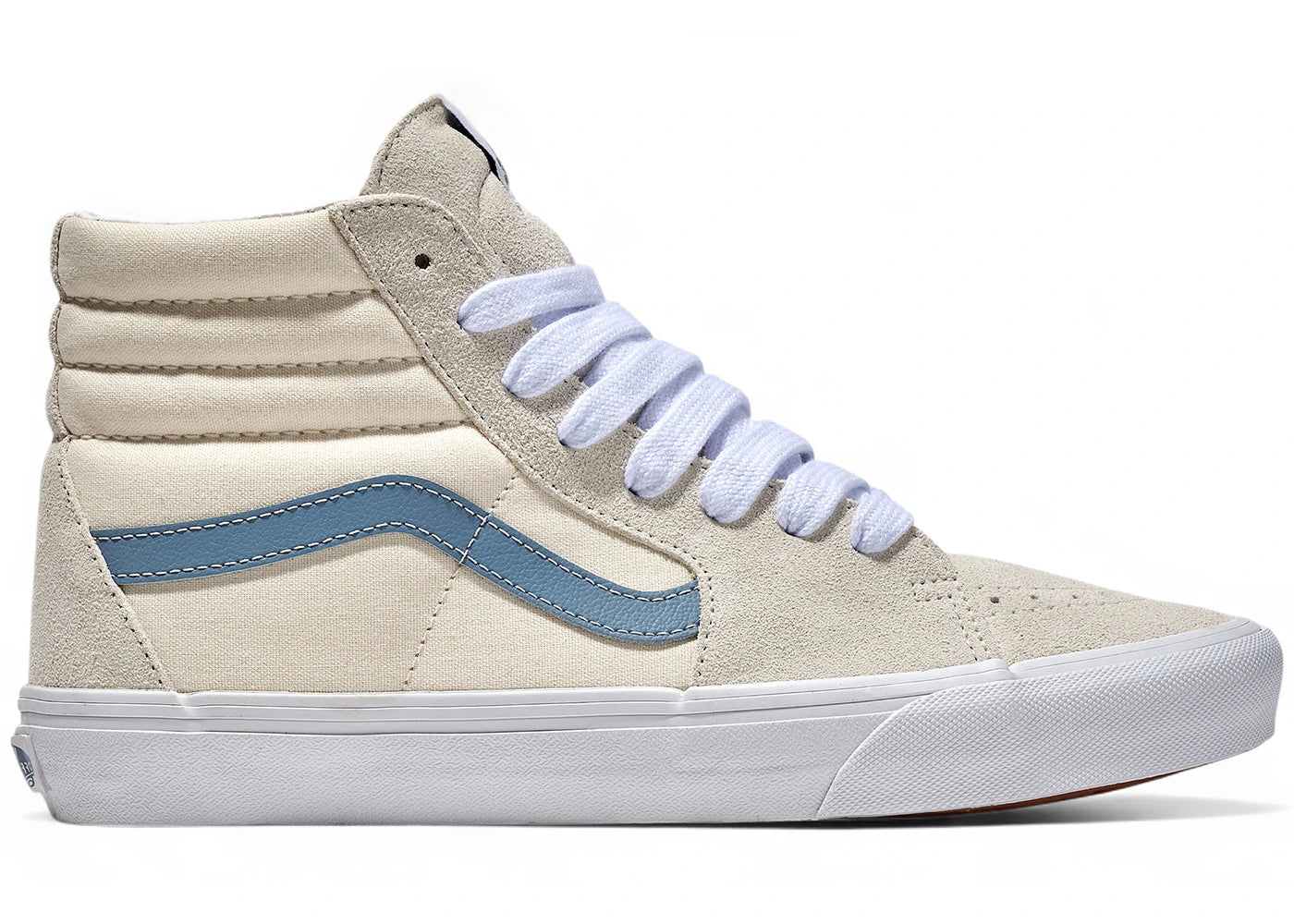 Vans Sk8-Hi Cream Citadel Blue – Side Kicks