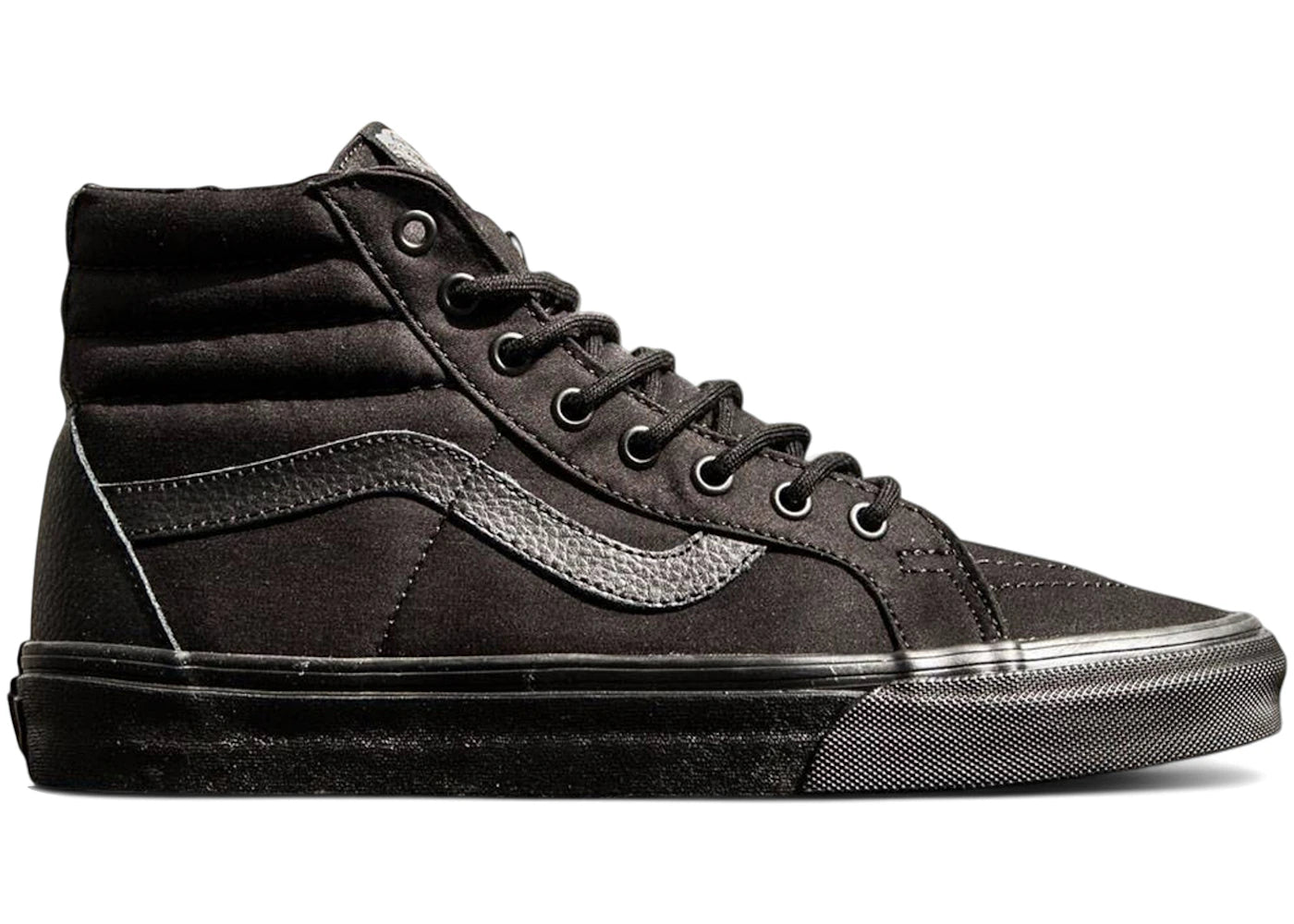 Vans Sk8-Hi Re-Issue Mono Black – Side Kicks