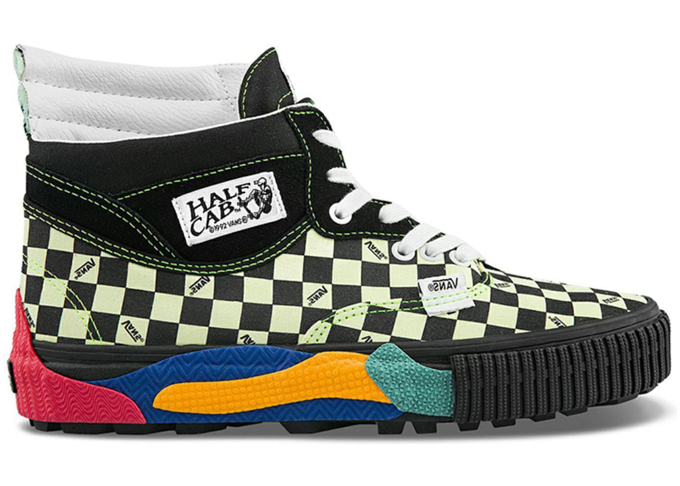 Vans Vault Cap Mash Hi LX Checkerboard Multi – Side Kicks