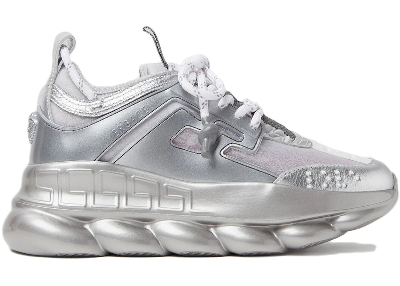 Versace Chain Reaction Silver – Side Kicks