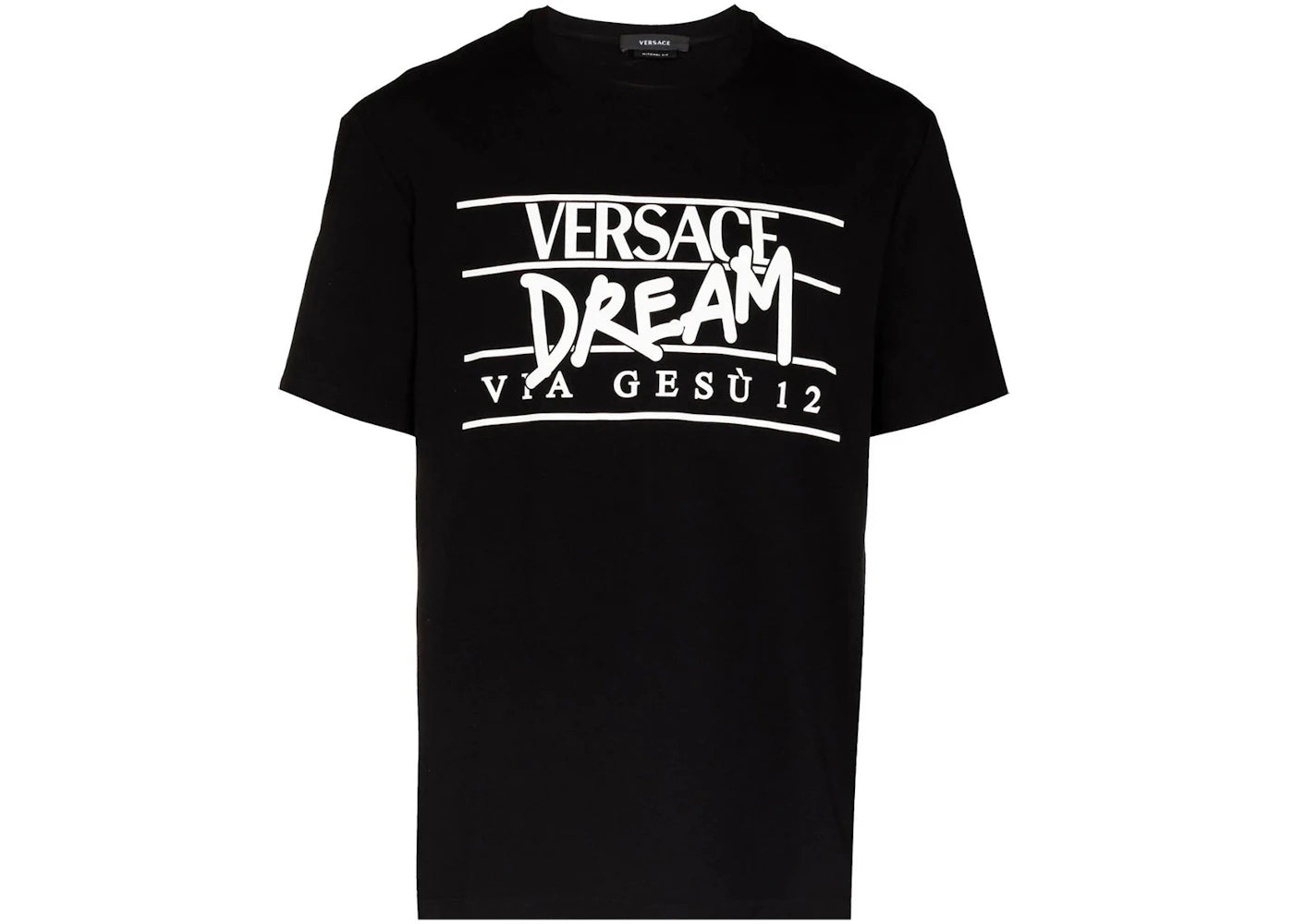 Versace Dream T-shirt Black – Side Kicks