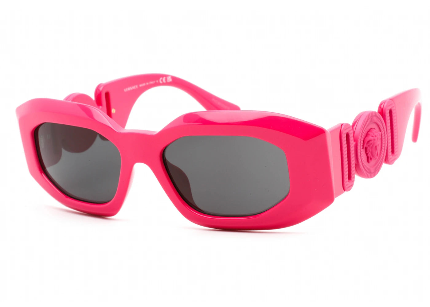 Versace Maxi Medusa Biggie Sunglasses Hot Pink (VE4425U-536787) – Side ...