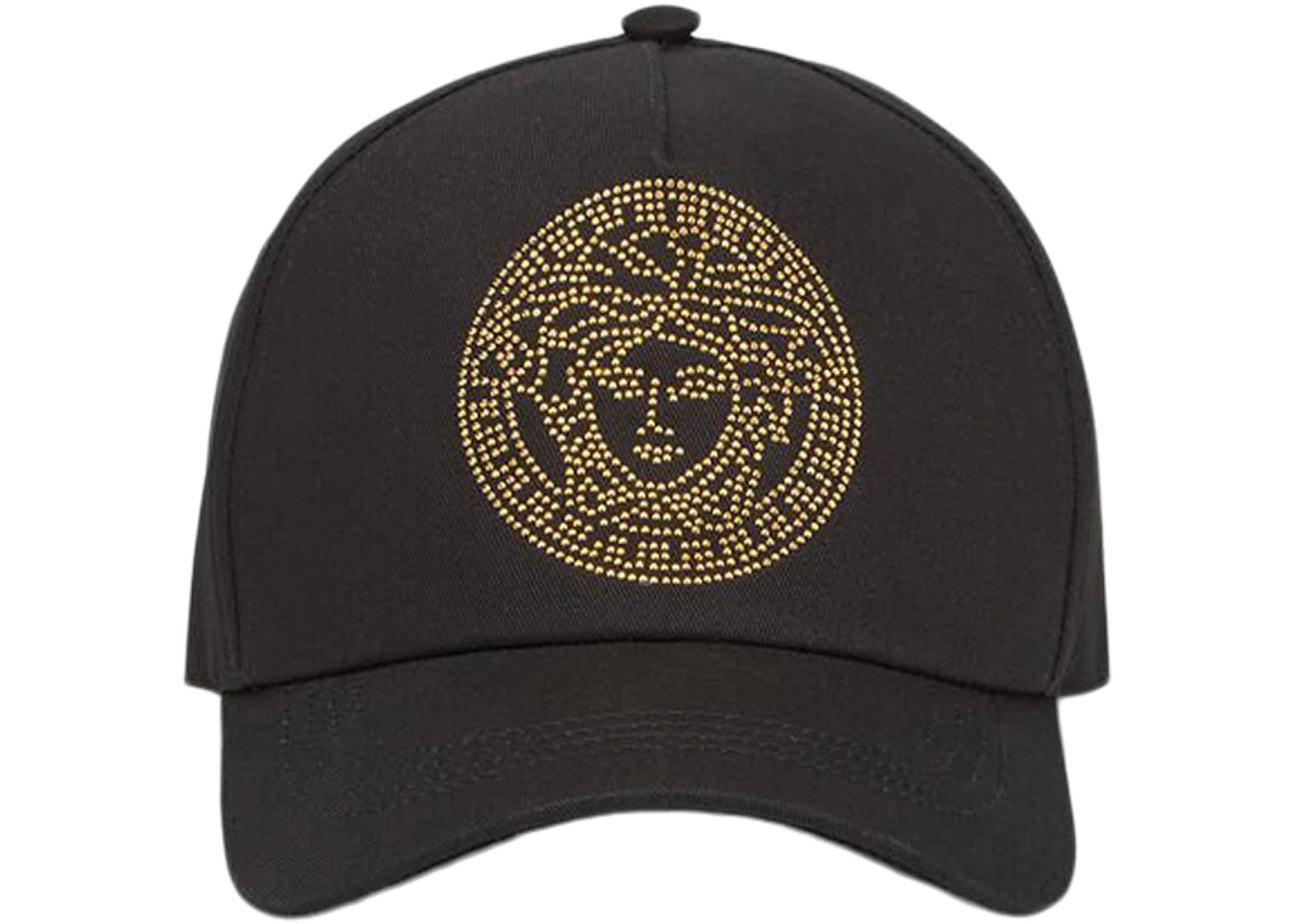 Versace Medusa Studded Cap Black/Gold – Side Kicks
