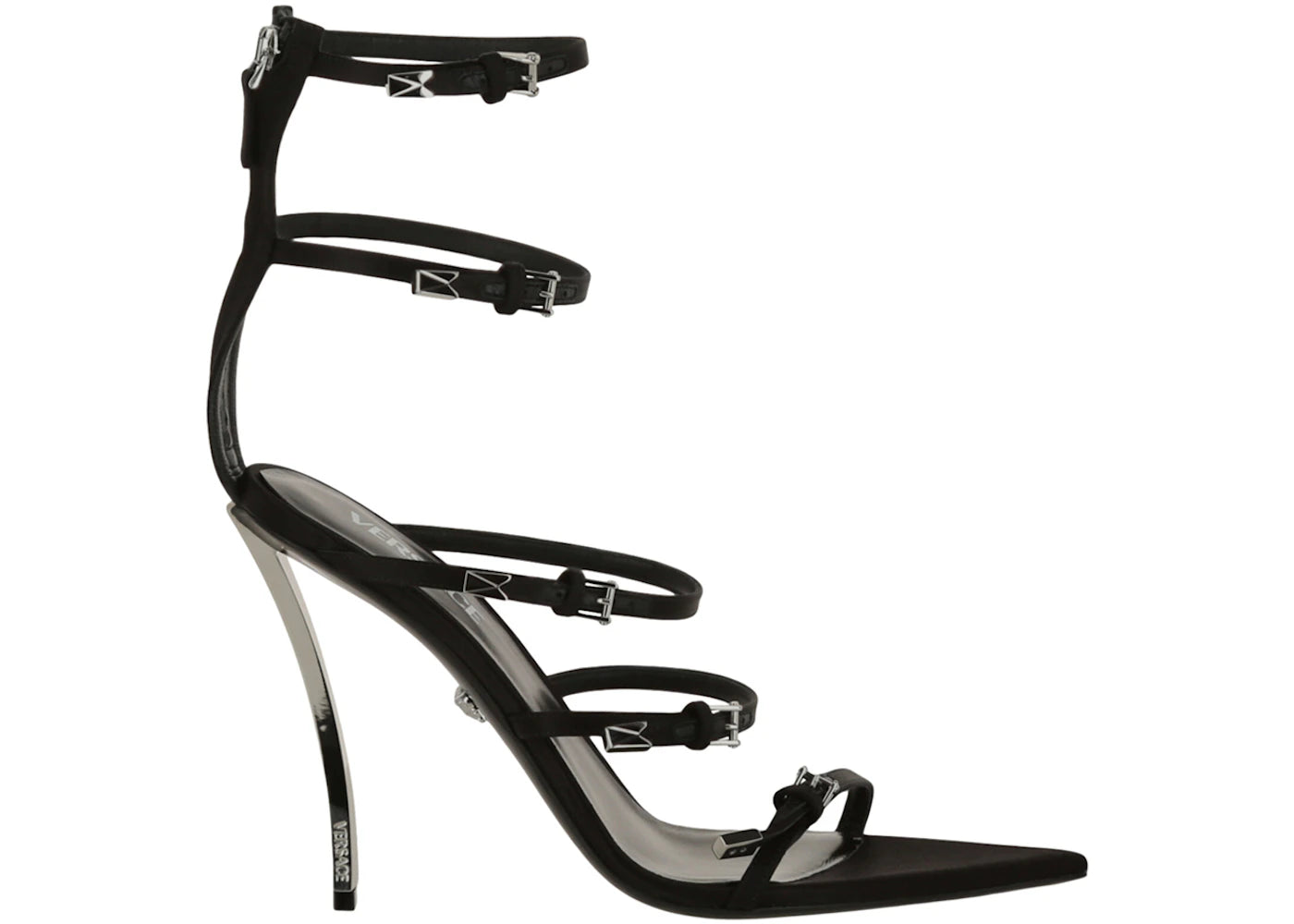 Versace Pin-Point Sandals Black (Women's) – Side Kicks