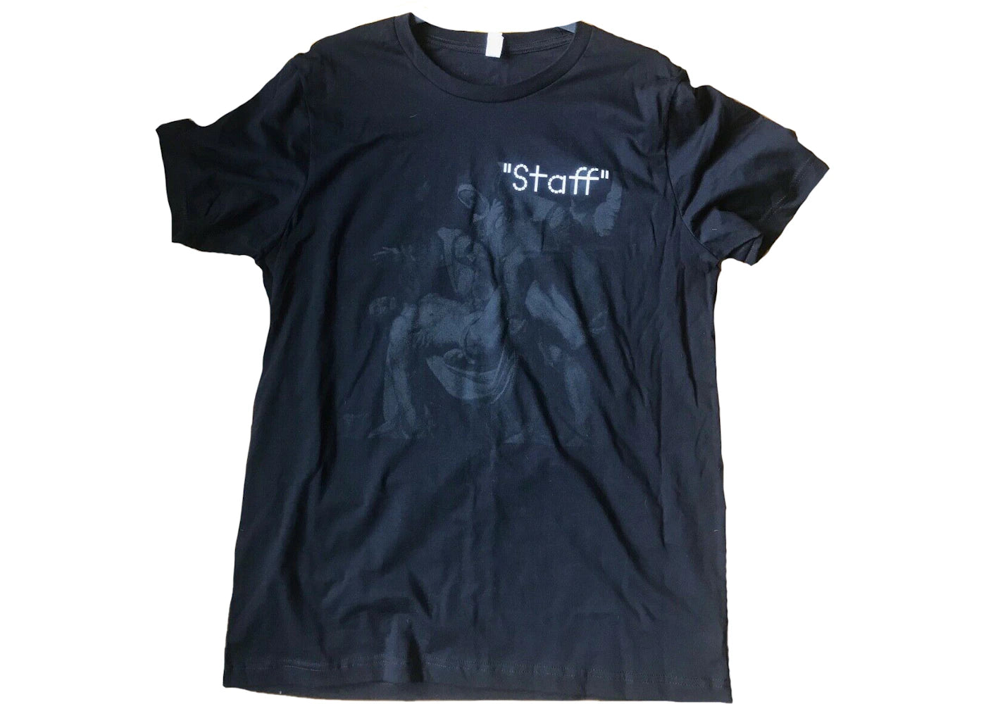 Virgil Abloh x MCA Figures of Speech Staff Tee Black – Side Kicks