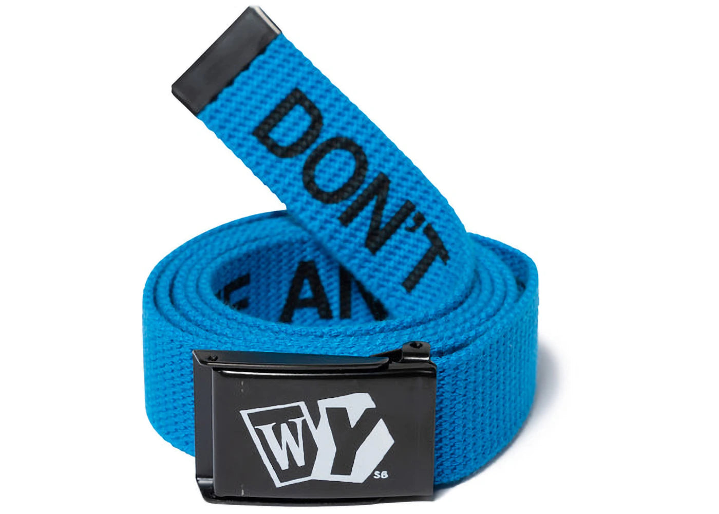 Wasted Youth Web Belt Blue – Side Kicks