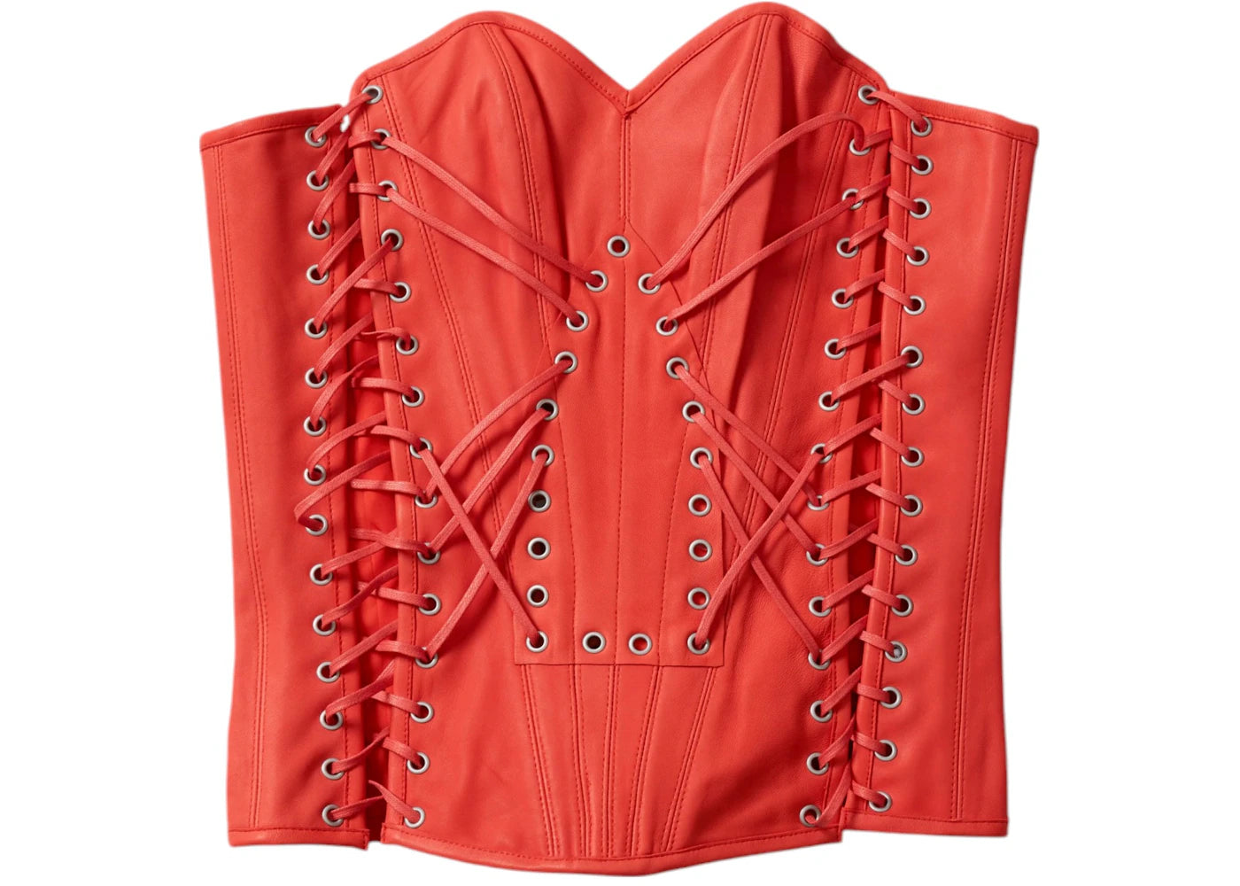 Who Decides War Window Longline Corset Red – Side Kicks