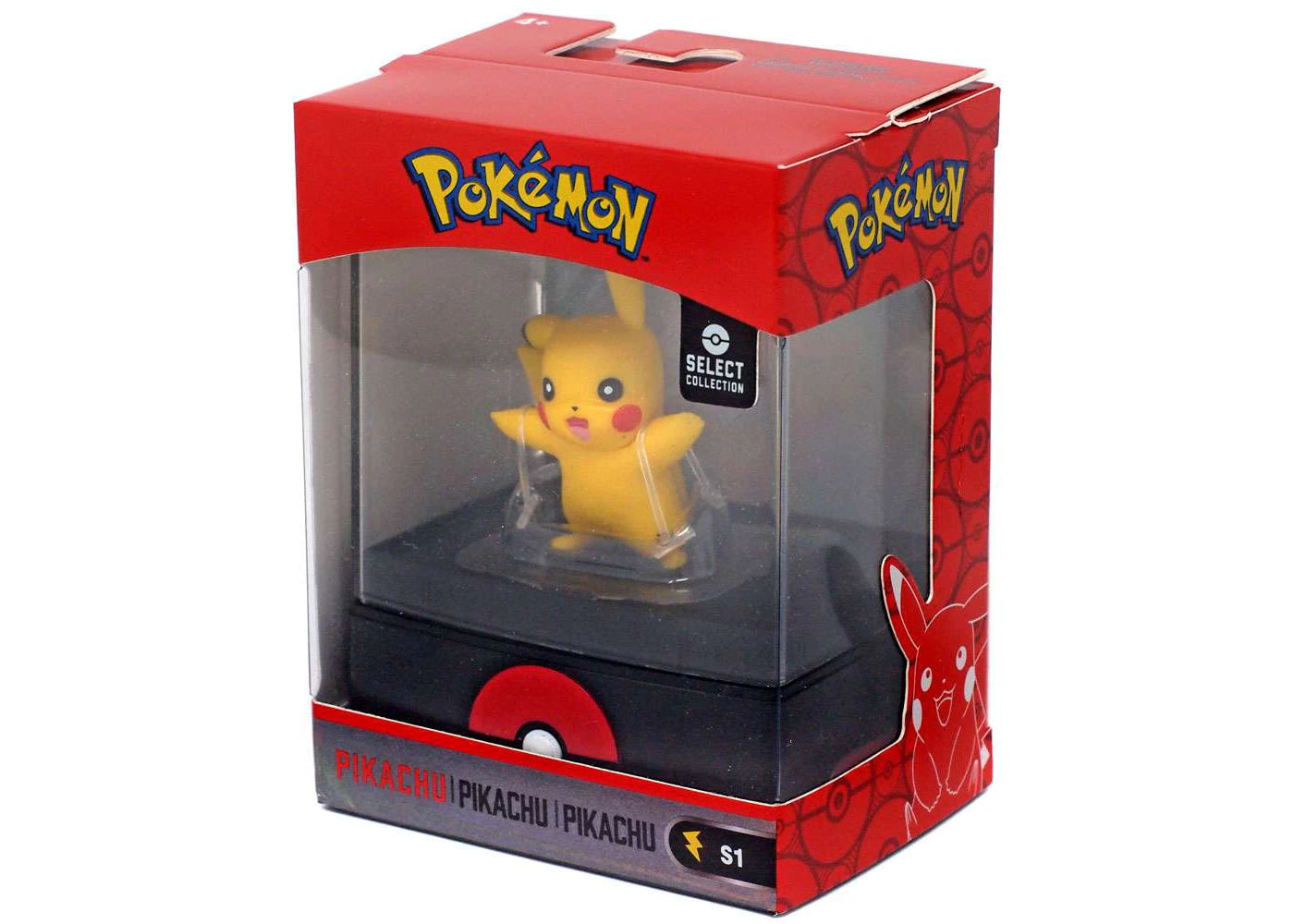Wicked Cool Toys Pokemon Select Collection Series 1 Pikachu Mini Figur ...