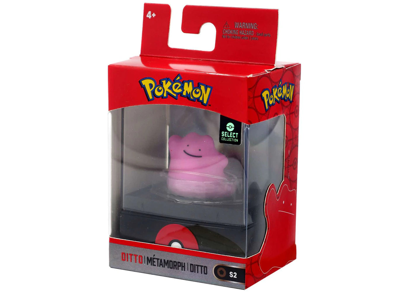 Wicked Cool Toys Pokemon Select Collection Series 2 Ditto Mini Figure ...