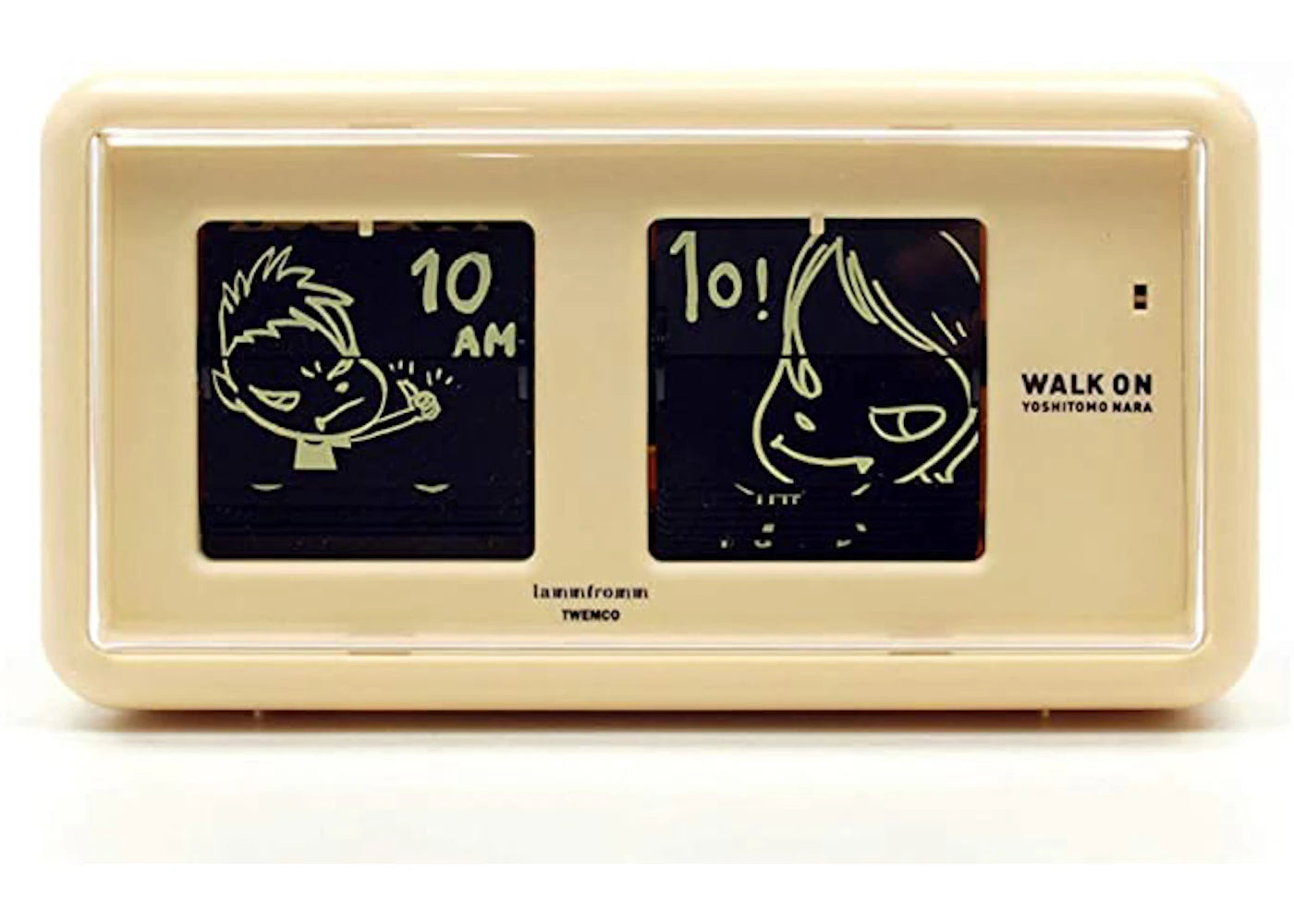 Yoshitomo Nara Walk On Flip Clock Yellow – Side Kicks