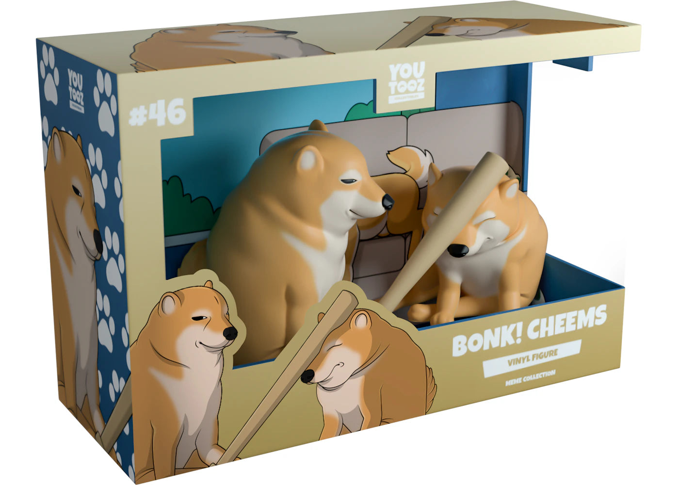 Youtooz Bonk! Cheems Vinyl Figure – Side Kicks