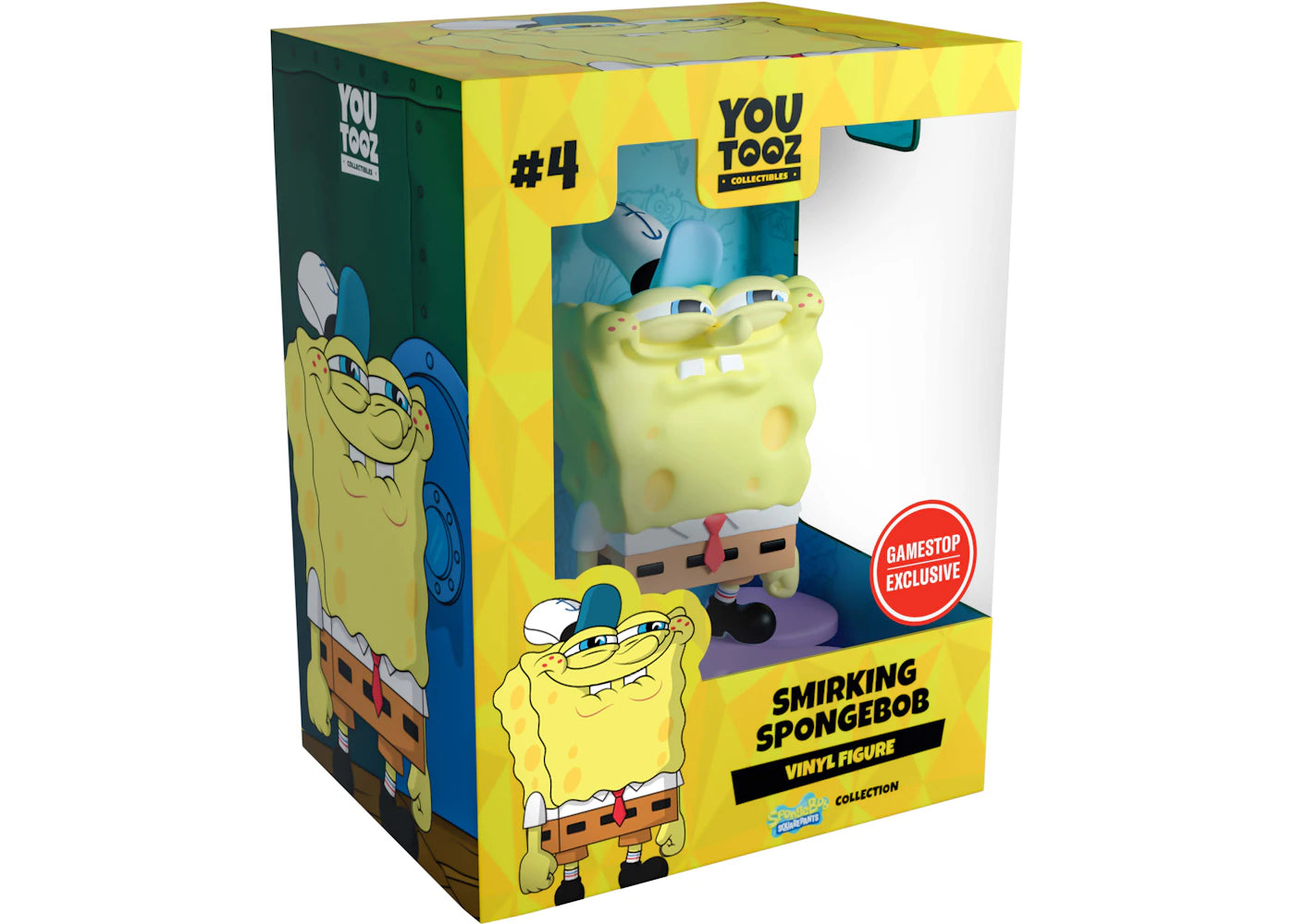 Youtooz Smirking Spongebob Vinyl Figure – Side Kicks