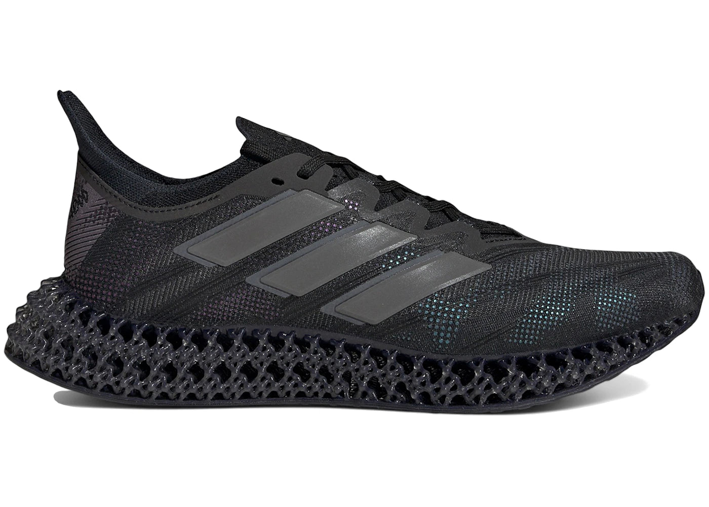 adidas 4DFWD 4 Core Black Iron Metallic Grey Strata – Side Kicks