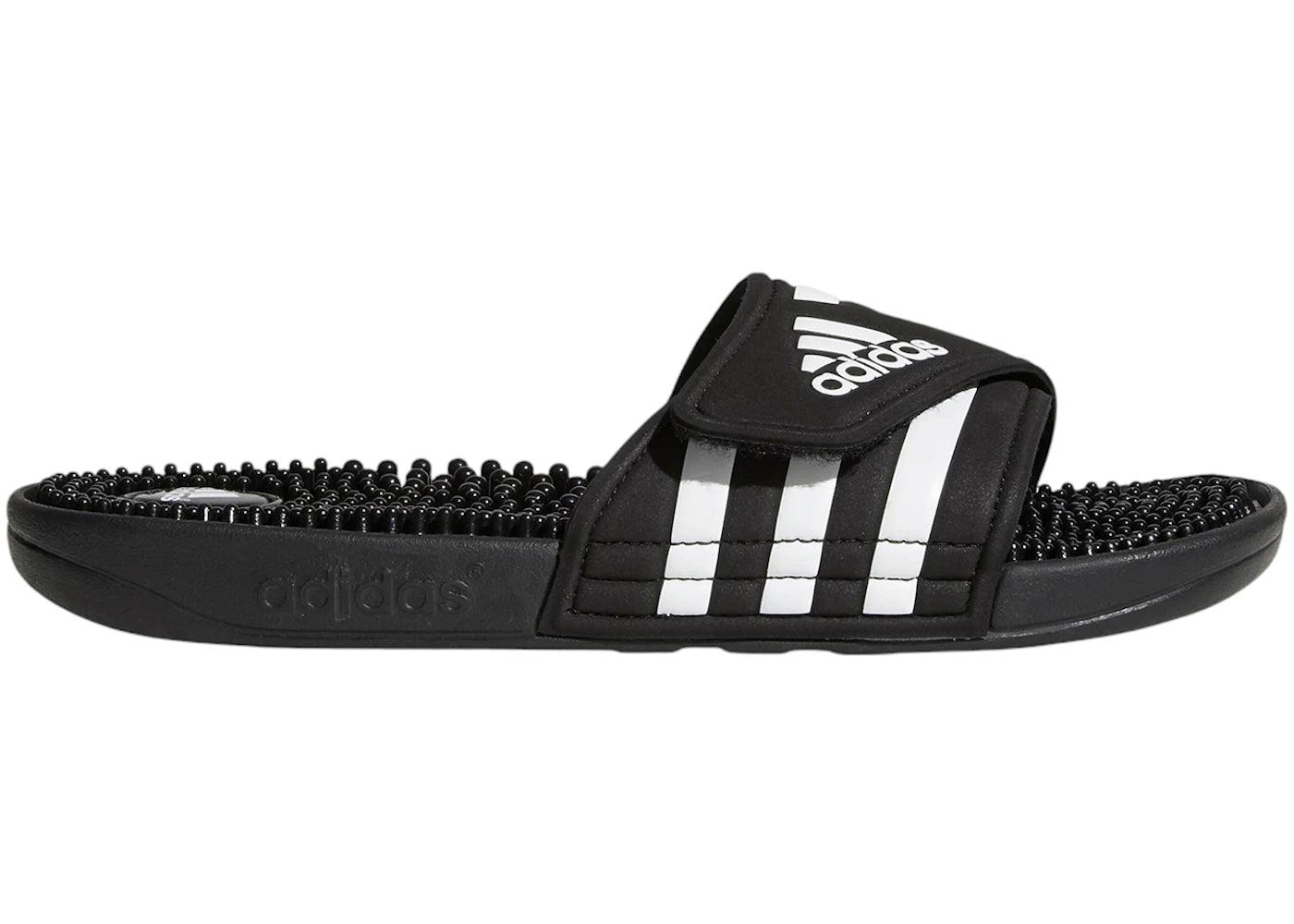 adidas Adissage Slides Black Cloud White (Women's) – Side Kicks