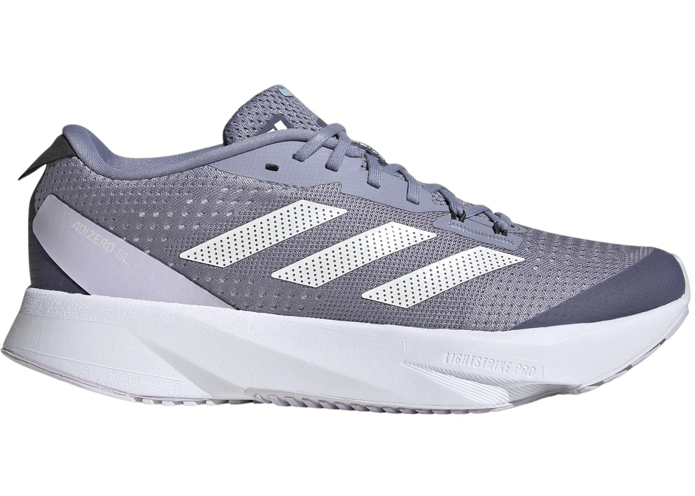 adidas Adizero SL Silver Violet Zero Metalic Silver Dawn (Women's ...