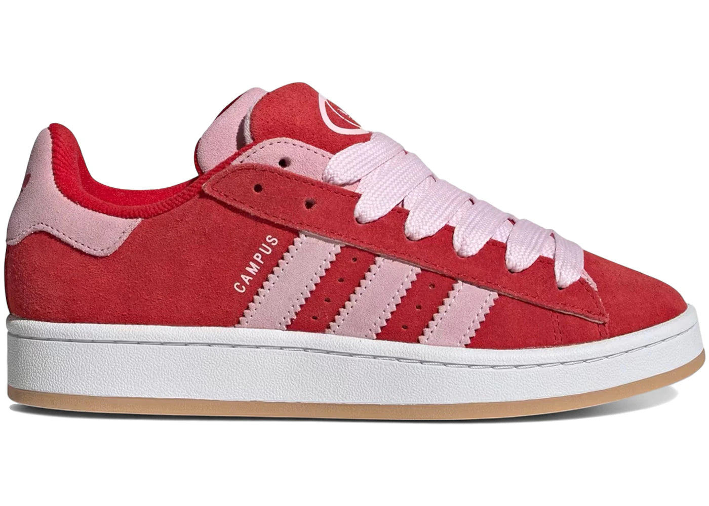 adidas Campus Double 00s Better Scarlet Pink White (Women's) – Side Kicks