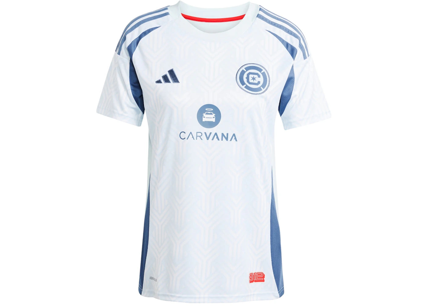 adidas Women's Chicago Fire 25/26 Away Jersey Sky Tint – Side Kicks