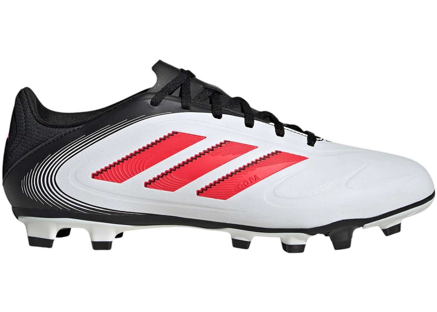 adidas Copa Pure 3 Club FG/MG Cloud White Lucid Red Core Black – Side Kicks