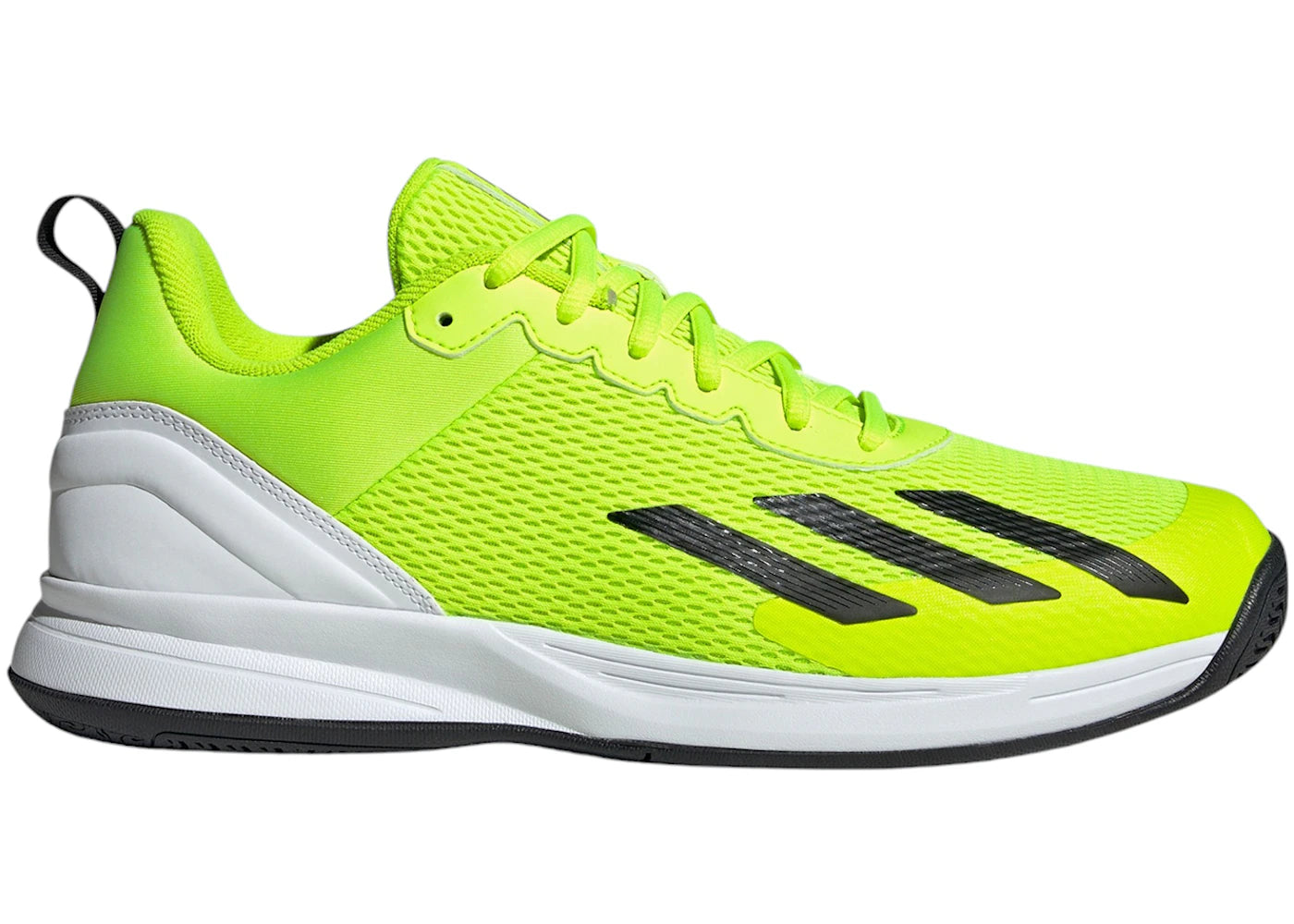 adidas Courtflash Speed Lucid Lemon Core Black Cloud White – Side Kicks