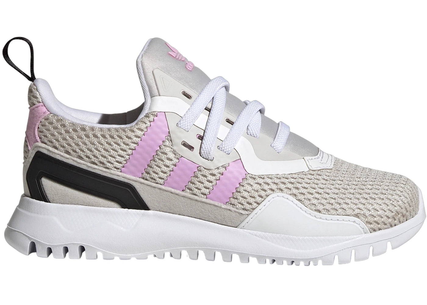 adidas Flex Grey Bliss Lilac Cloud White (PS) – Side Kicks