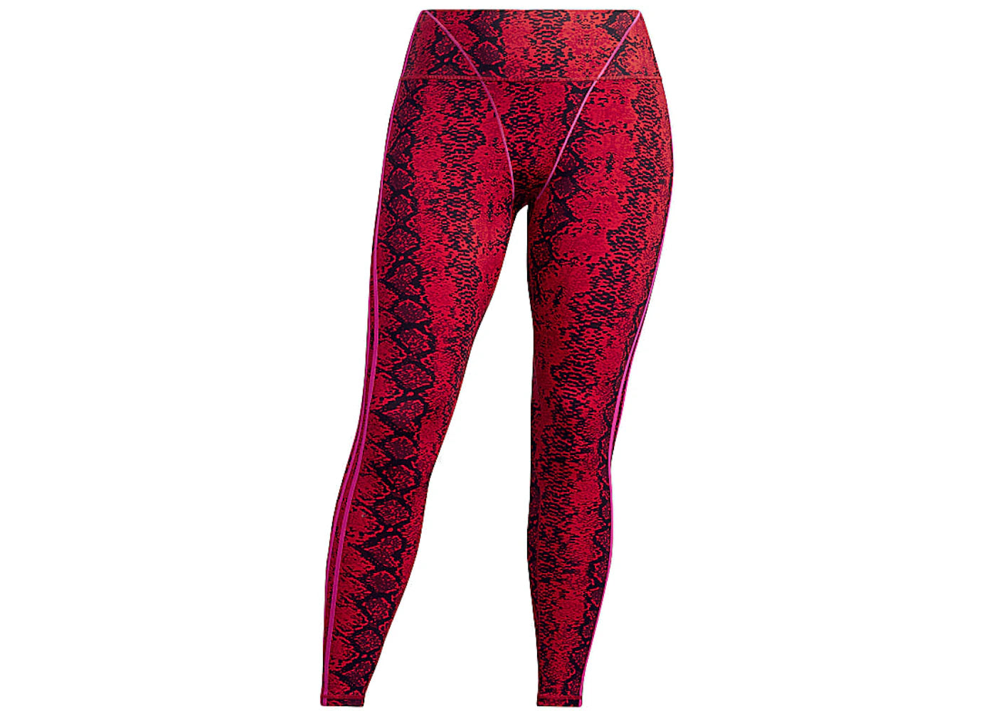 adidas Ivy Park Allover Print Tights (Plus Size) Red/Black – Side Kicks