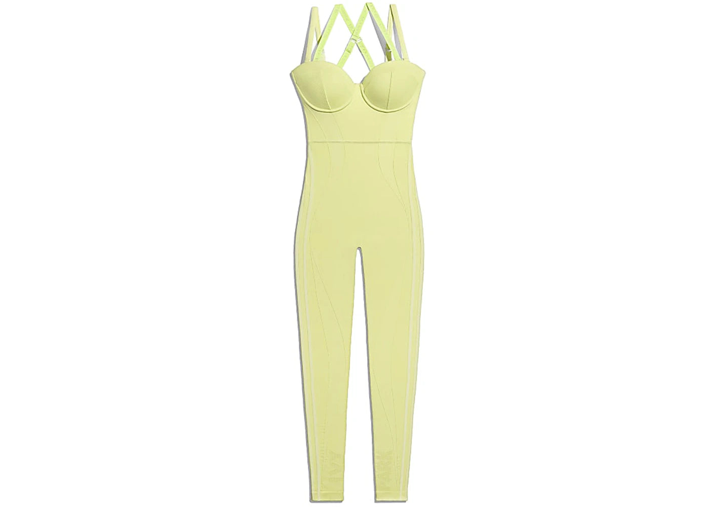 adidas Ivy Park Knit Catsuit Yellow Tint – Side Kicks