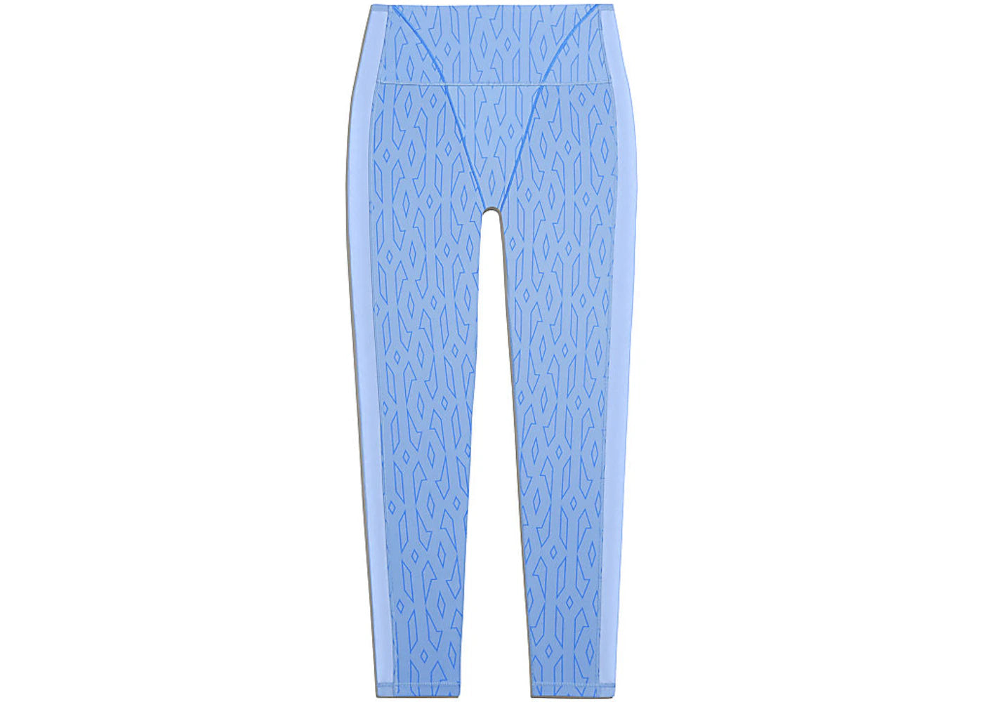 adidas Ivy Park Mesh Monogram Tights (Plus Size) Light Blue/Bright Blu ...