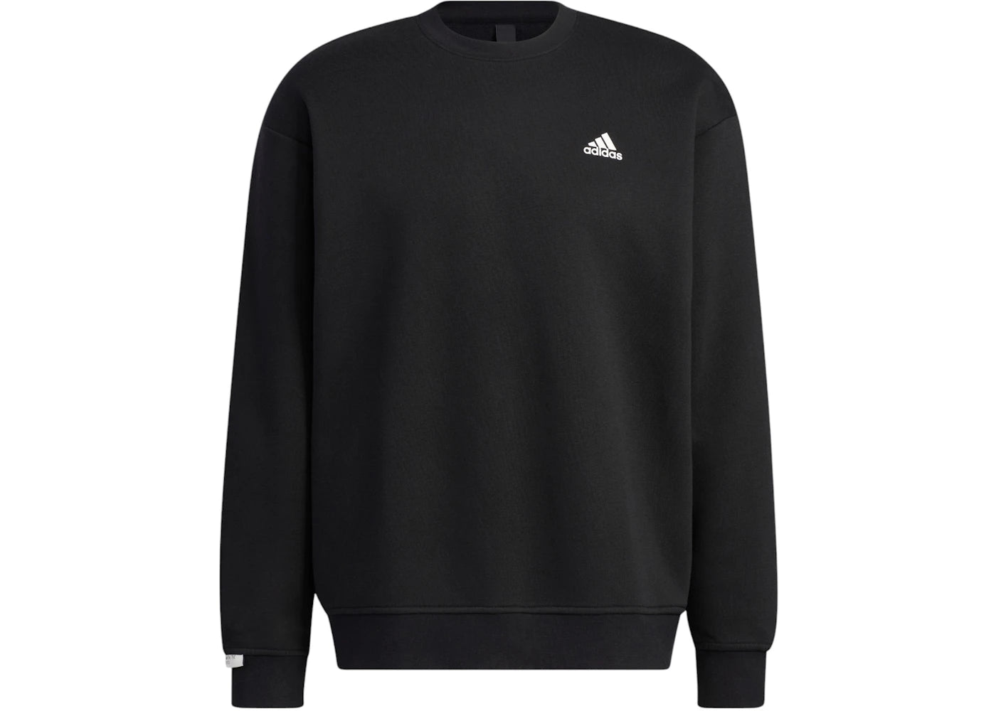 adidas Label Sweatshirt Black/White – Side Kicks