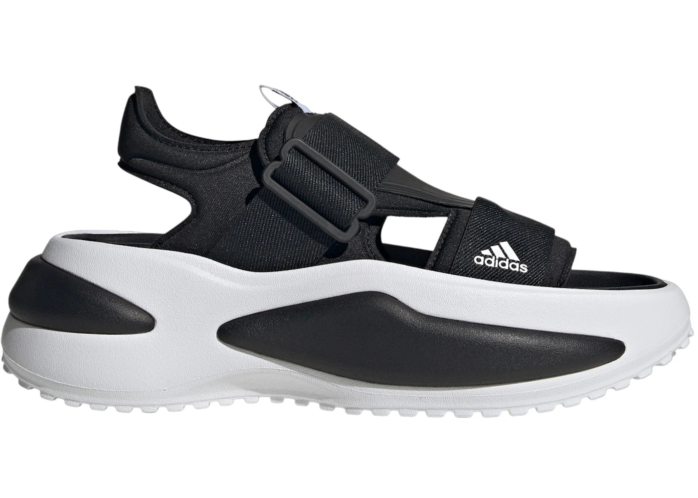 adidas Mehana Sandals Core Black Cloud White (Women's) – Side Kicks