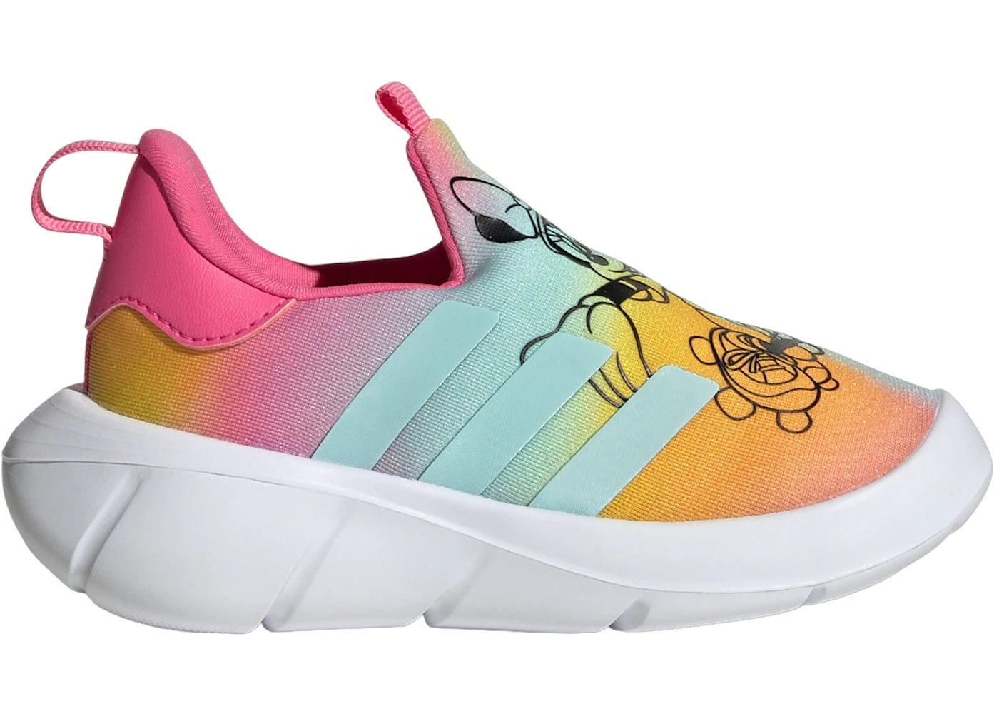 adidas Monofit Disney Pulse Magenta Semi Flash Aqua Cloud White (TD ...